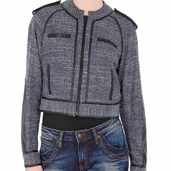 sass & bide | Jackets & Coats | Nwt 50 Sass Bide Oh Yes Fitted Crop ...